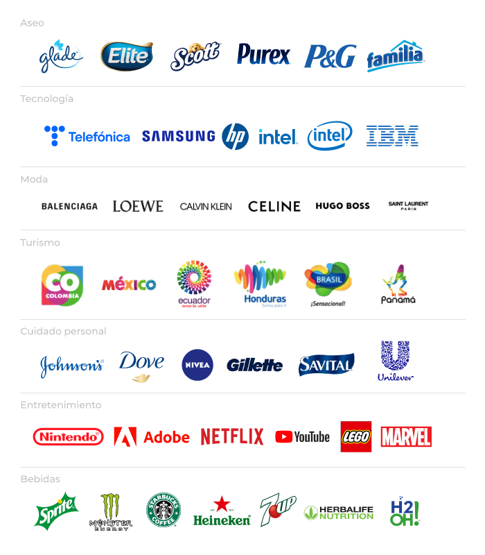 Elige un color y potencia la identidad visual de tu marca.